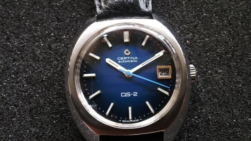[Reserviert] - Certina DS2 Blue Dial Huge Turtle Back